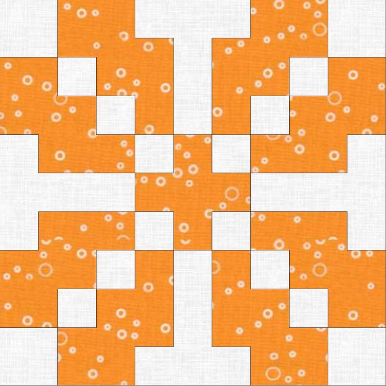 PDF Patchwork Morning Star Symbol - Block, English Paper Piecing ...