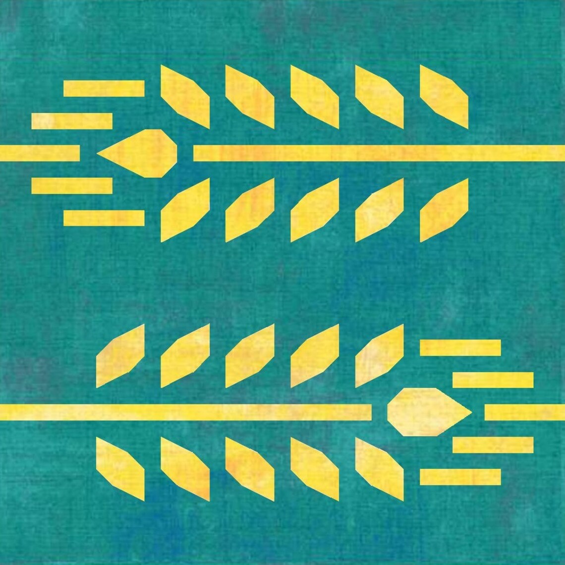 Foundation Paper Piecing Pattern PDF spikes block - Etsy