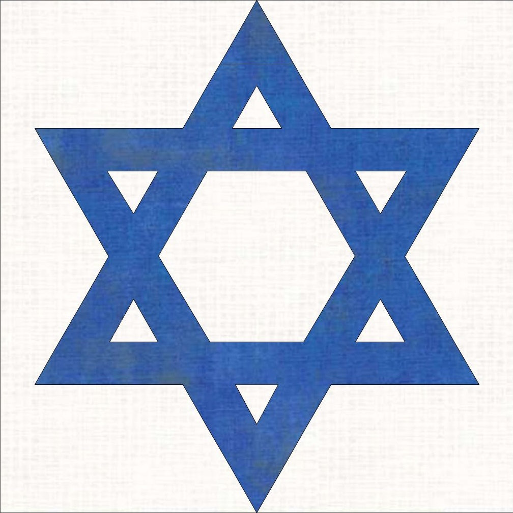 PDF Patchwork Star of David - Block, English Paper Piecing /patchwork ...