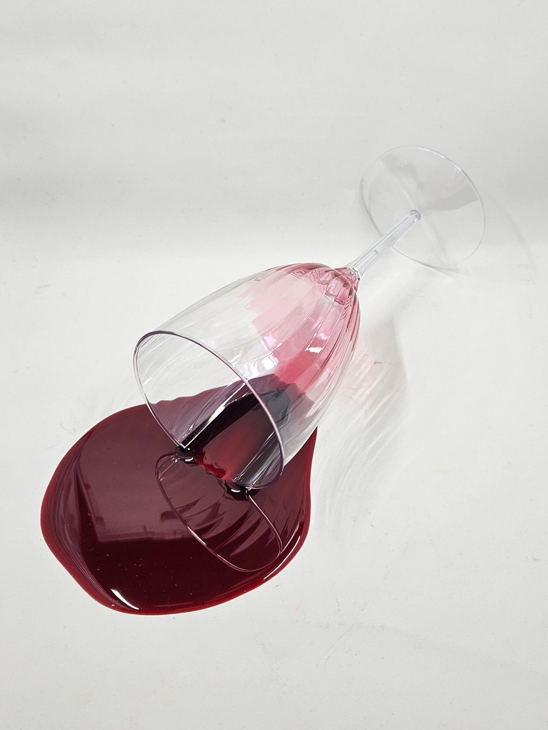 Spilled Red Wine Prank / Prop PLASTIC - Etsy