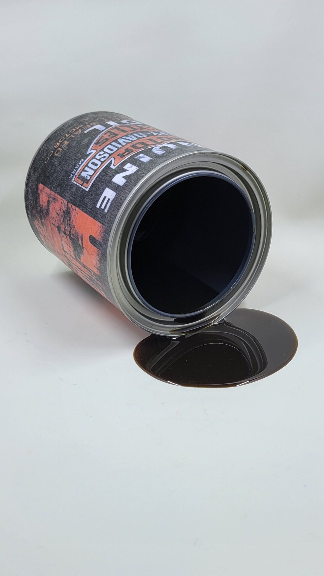Vintage Can, Oil Spill Prank / Prop Harley Davidson - Etsy