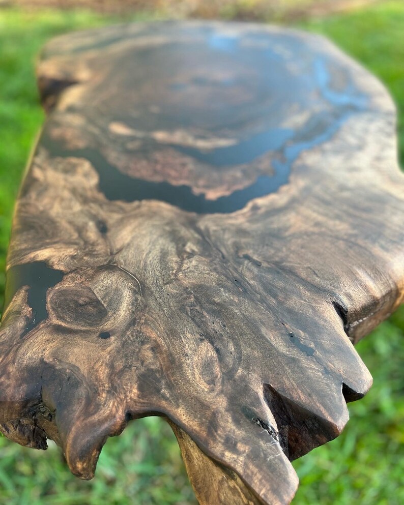 Claro Walnut Root Burl Coffee Table - Etsy