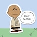 Filipino Charlie Brown "hay Naku" Sticker - Waterproof Vinyl - Etsy