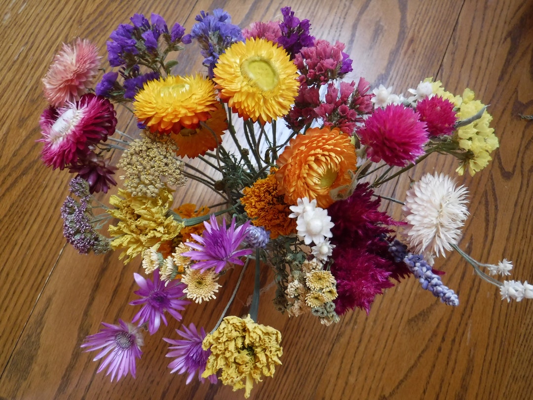 Dried Flower Stems, Dried Flower Arrangement, Dried Flower Bouquet ...