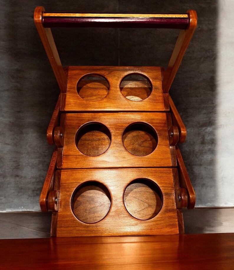 Hanging Ladder Wooden Drink Caddy Beverage Server - Etsy