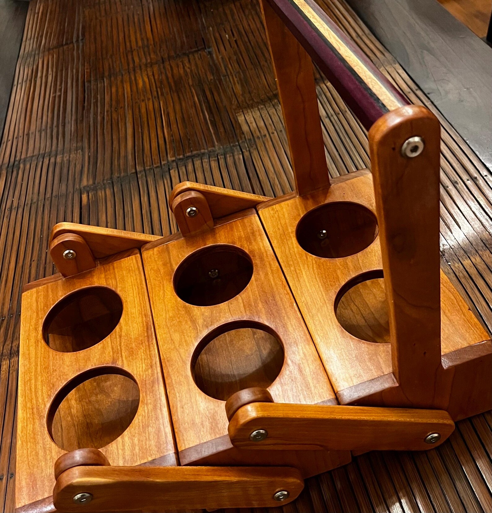 Hanging Ladder Wooden Drink Caddy Beverage Server - Etsy