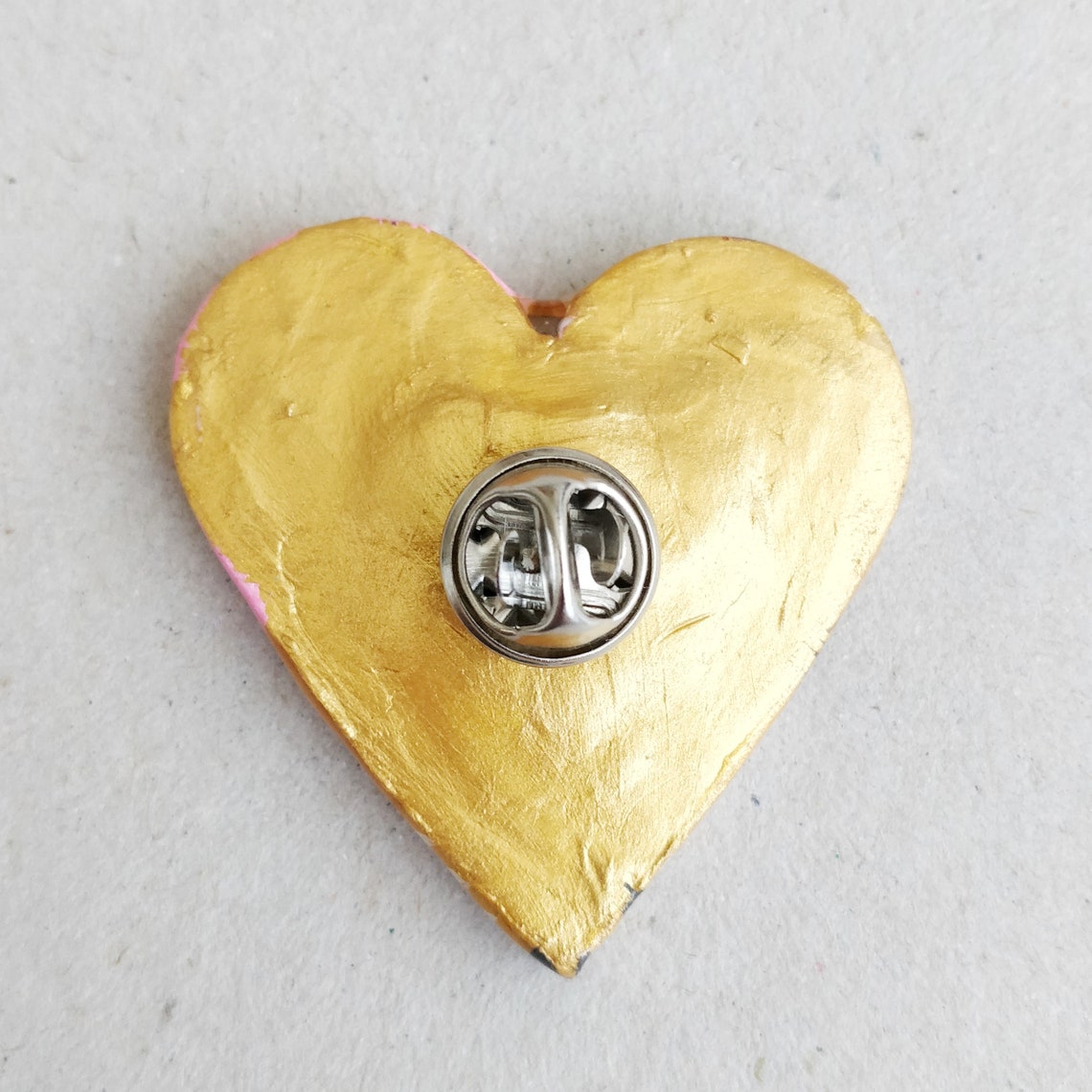 Handmade Air Dry Clay Pins With Glossy Finish. | Etsy