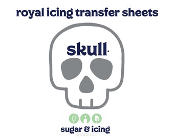 Ghosts Royal Icing Transfers Template INSTANT DOWNLOAD - Etsy