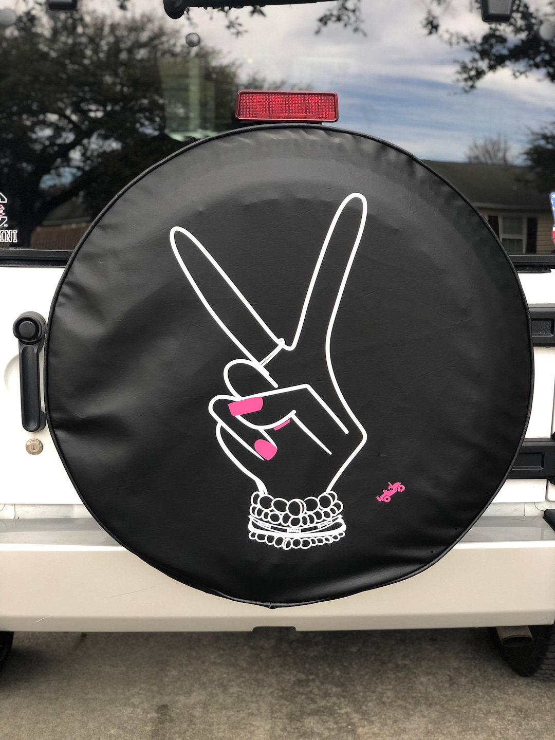 Fresh Mani Tire Cover: Heavy Duty Vinyl Weatherproof - Etsy