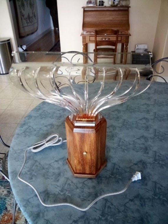 Acrylic Art Projecting Mood Lamp - Etsy