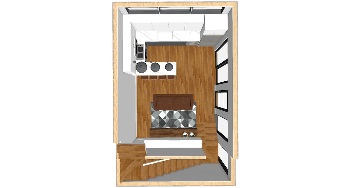604 Square Foot | 1 Bed 1.5 Bath House Design Plans for Sale | PDF ...