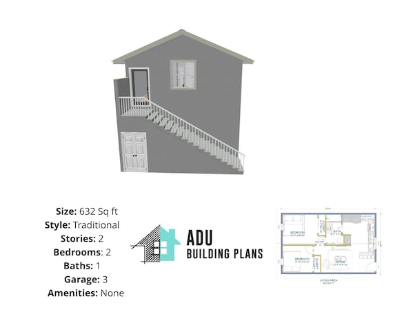 Planos De Casa Sobre Garaje Unidad De Vivienda Arriba Del Garaje: