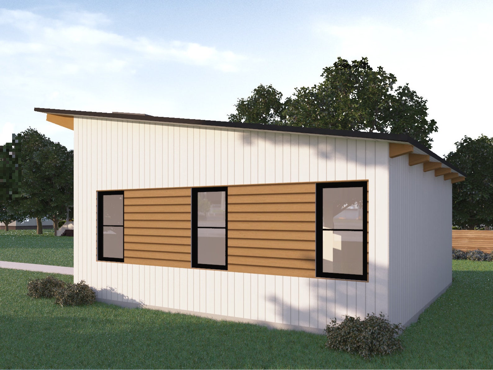 420 Square Foot | Studio House Construction Plans for Sale | PDF & CAD ...