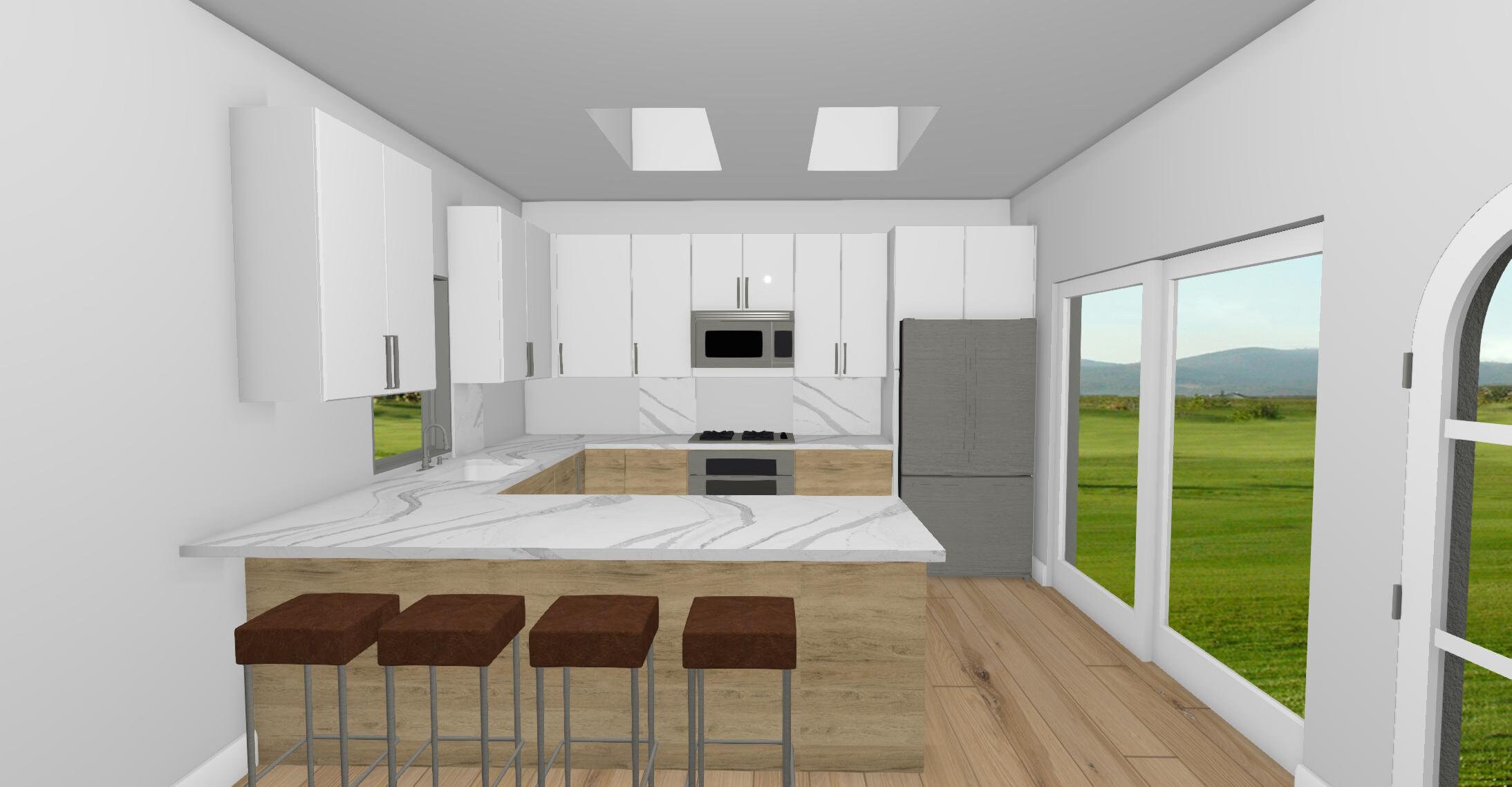 673 Square Foot | 1 Bed 1 Bath House Design Plans for Sale | PDF & DWG ...