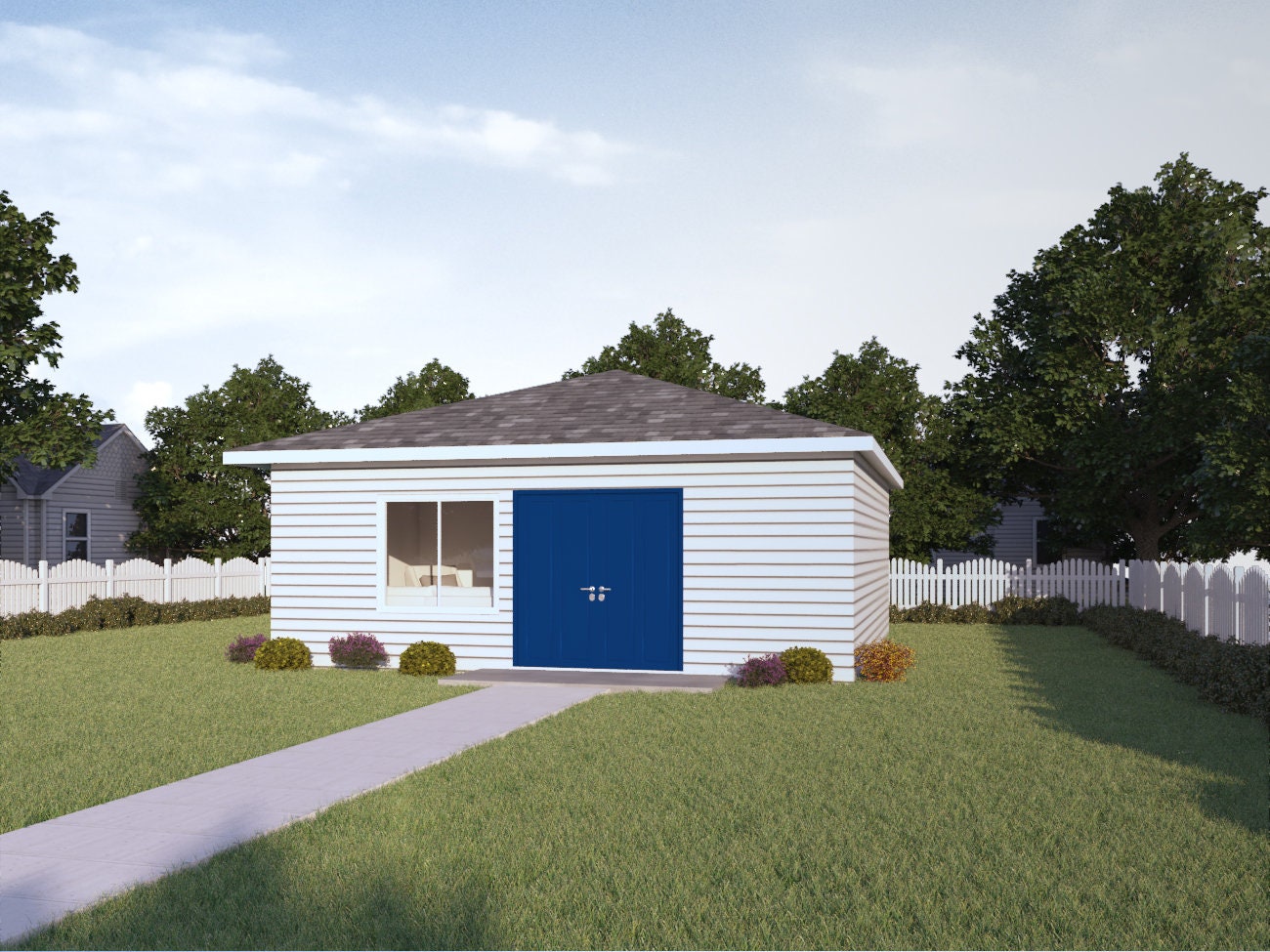 550 Square Foot | 1 Bed 1 Bath House Construction Plans for Sale | PDF ...