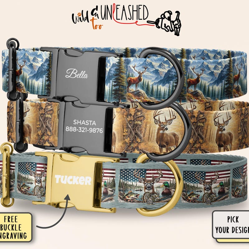 Custom Dog Collar Buck - Etsy