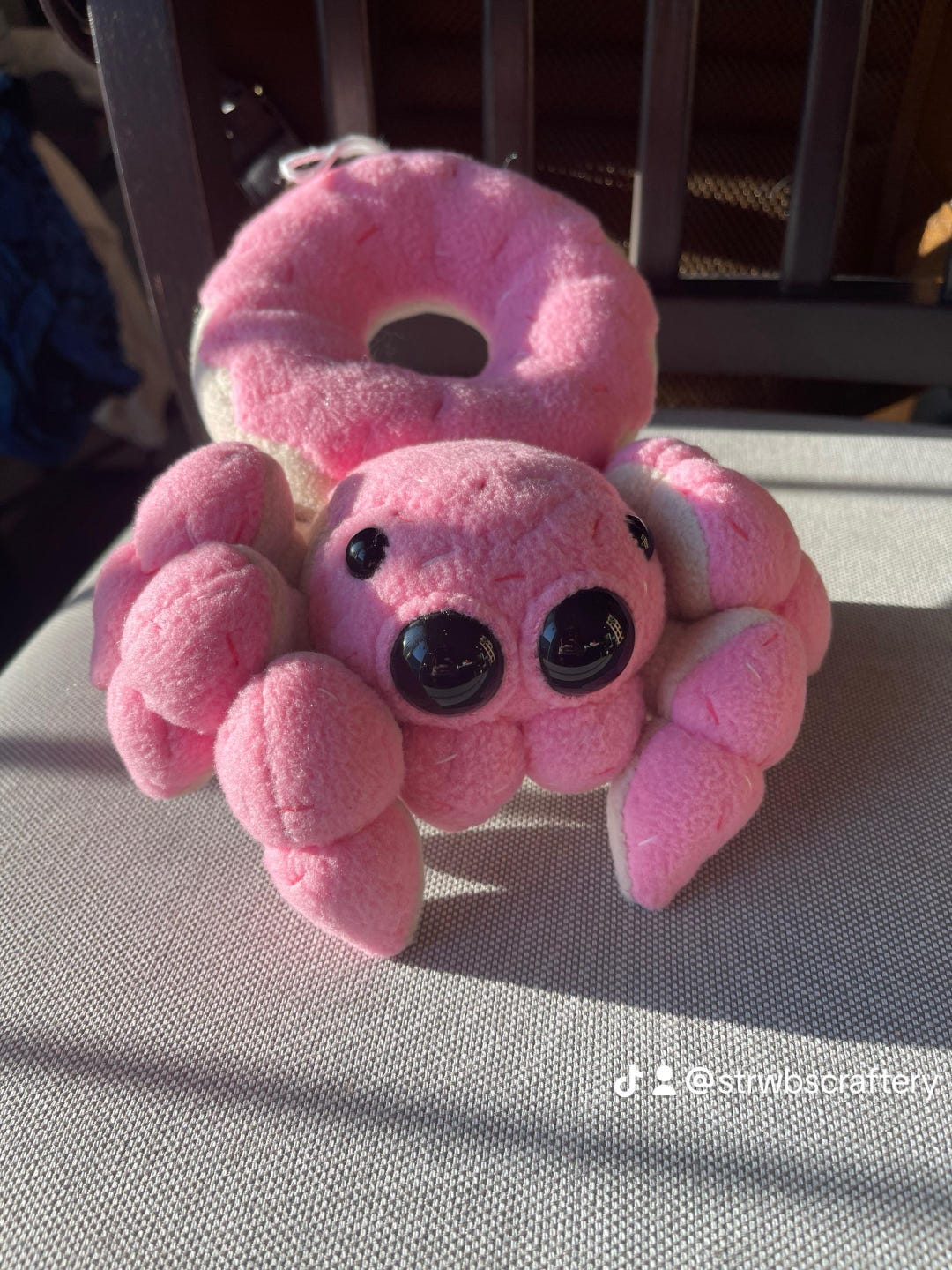 6 Donut Spider Plushie - Etsy
