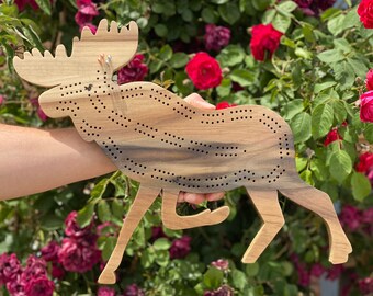 Cribbage Board With Custom Logo - Etsy