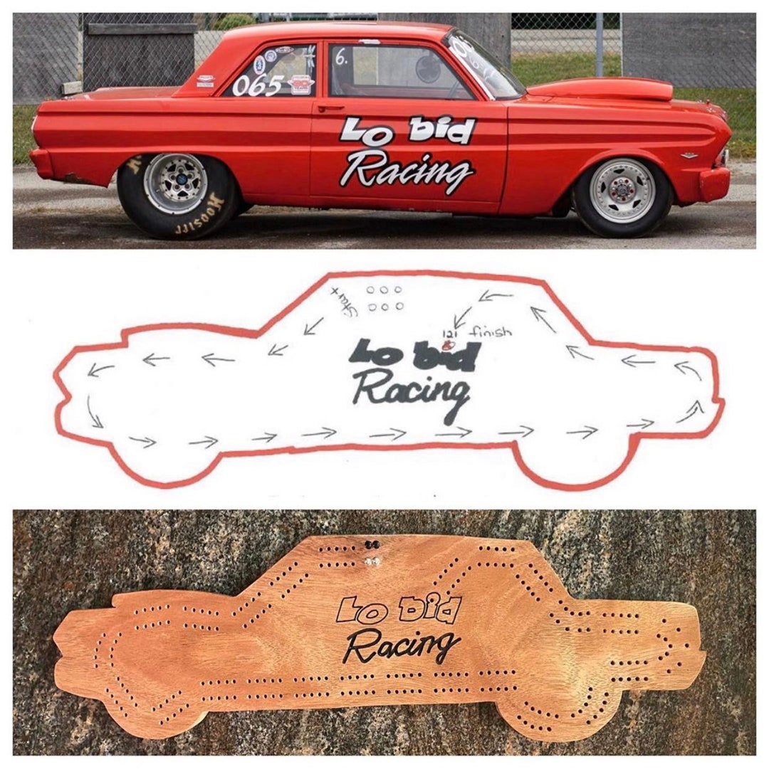 Custom Car Cribbage Board - Etsy