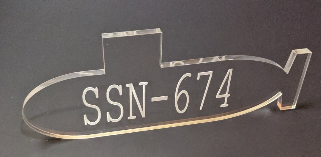 Submarine With Custom Hull Numbers - Etsy
