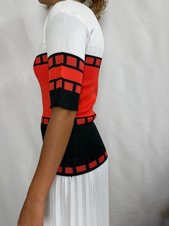 1960s Mod Top Medium - Gem