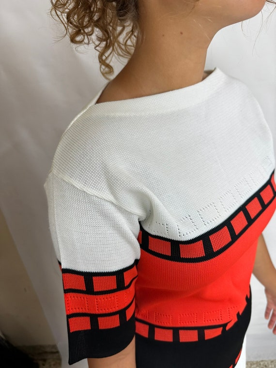 1960s Mod Top Medium - Gem