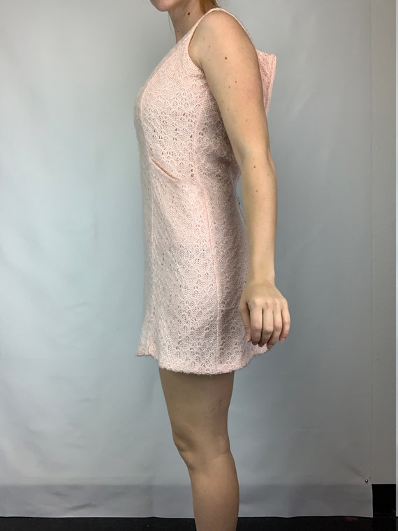 1960s Knit Mini Dress Petite - Gem