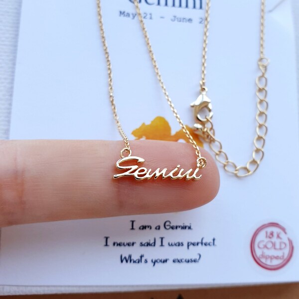 Cursive Necklace - Etsy