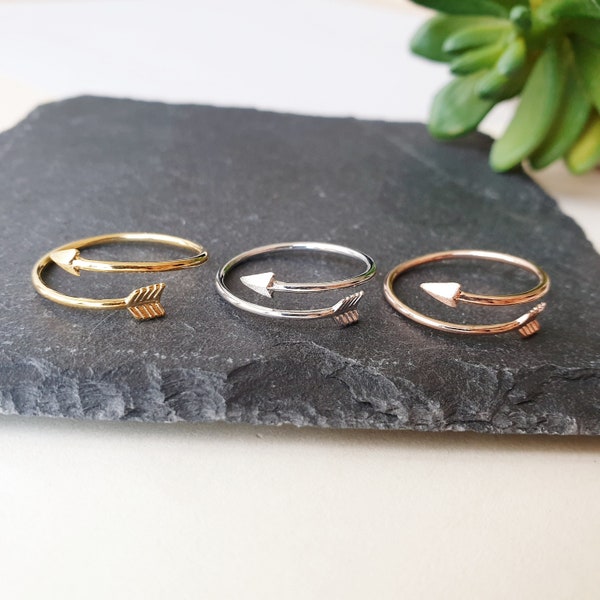 Arrow Ring - Etsy