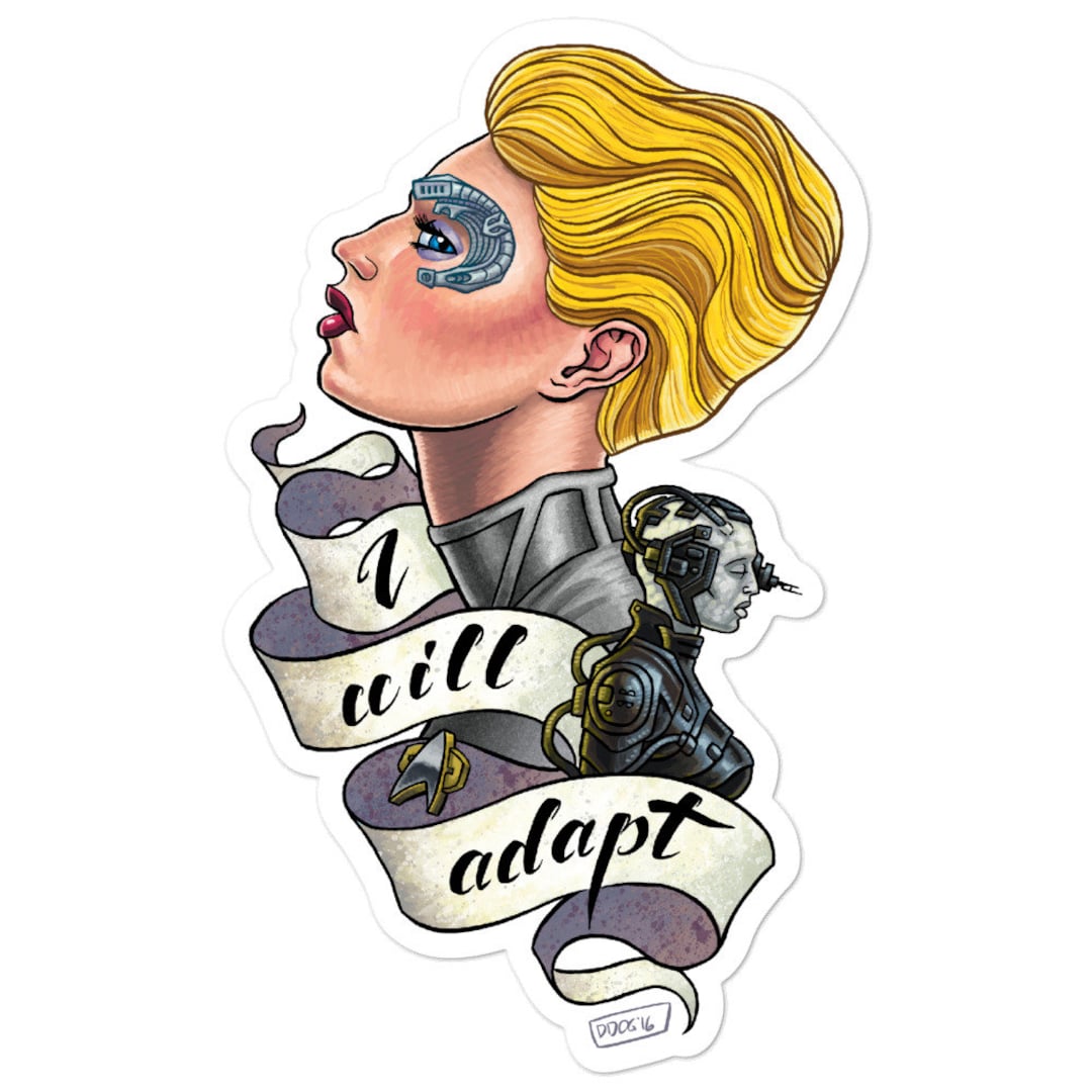 7 of 9 Sticker - Etsy