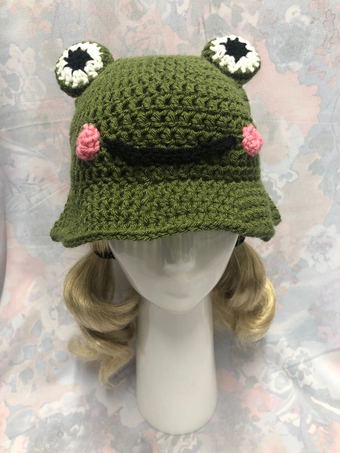 Froggy Bucket Hat | Froggy Hat | Crochet Bucket Hat - Etsy