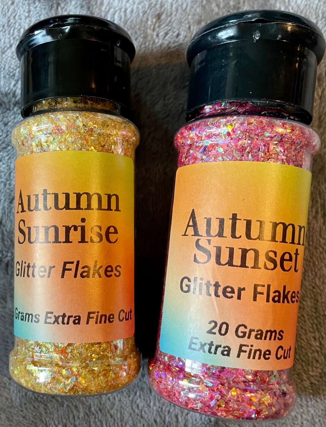 Glitter, Flakes, Free Gift, Autumn Duo, 2 Fall Blends 20 Grams Each ...
