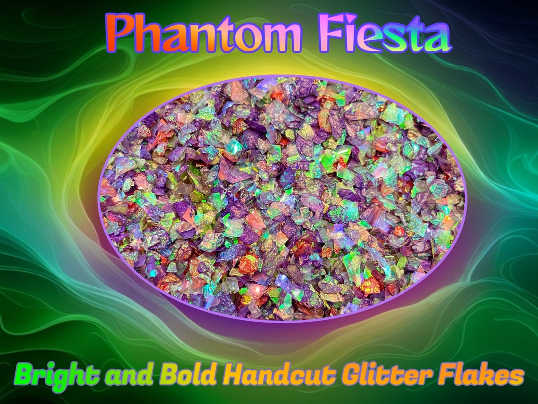 Glitter, Flourescent, Neon, Confetti Flakes, Holo, Resin Art, Jewelry ...