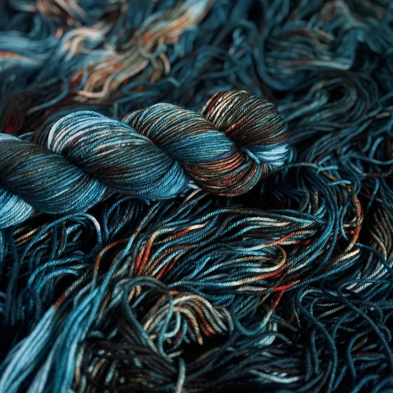 Teal Yarn - Etsy
