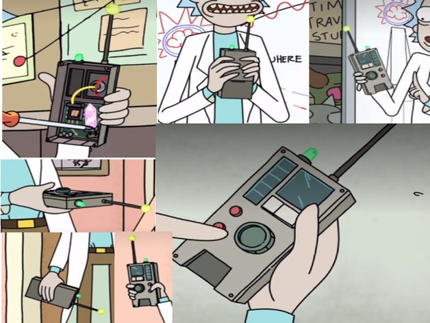 Rick and Morty Time Sync Device - Etsy