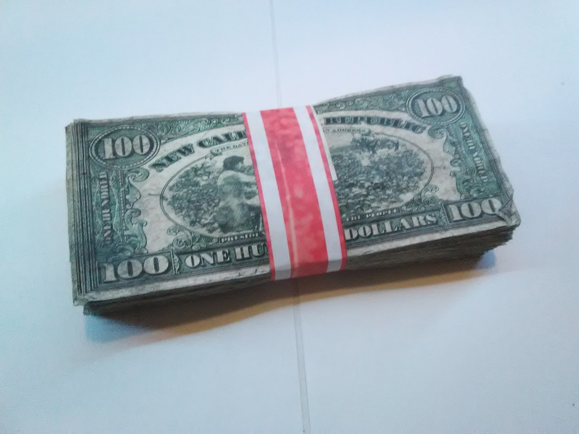 Fallout Money Prop: Printable Cosplay Currency (PDF) - Etsy