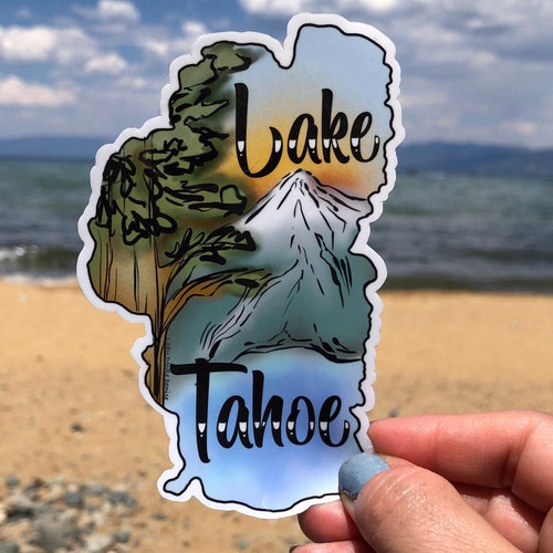 Sand Harbor Sticker Lake Tahoe Sticker Glossy Vinyl Die Cut - Etsy