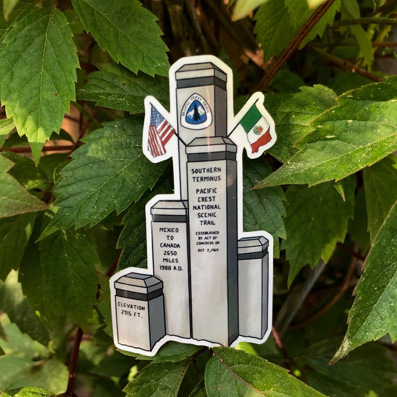 Pacific Crest Trail Tag - Etsy