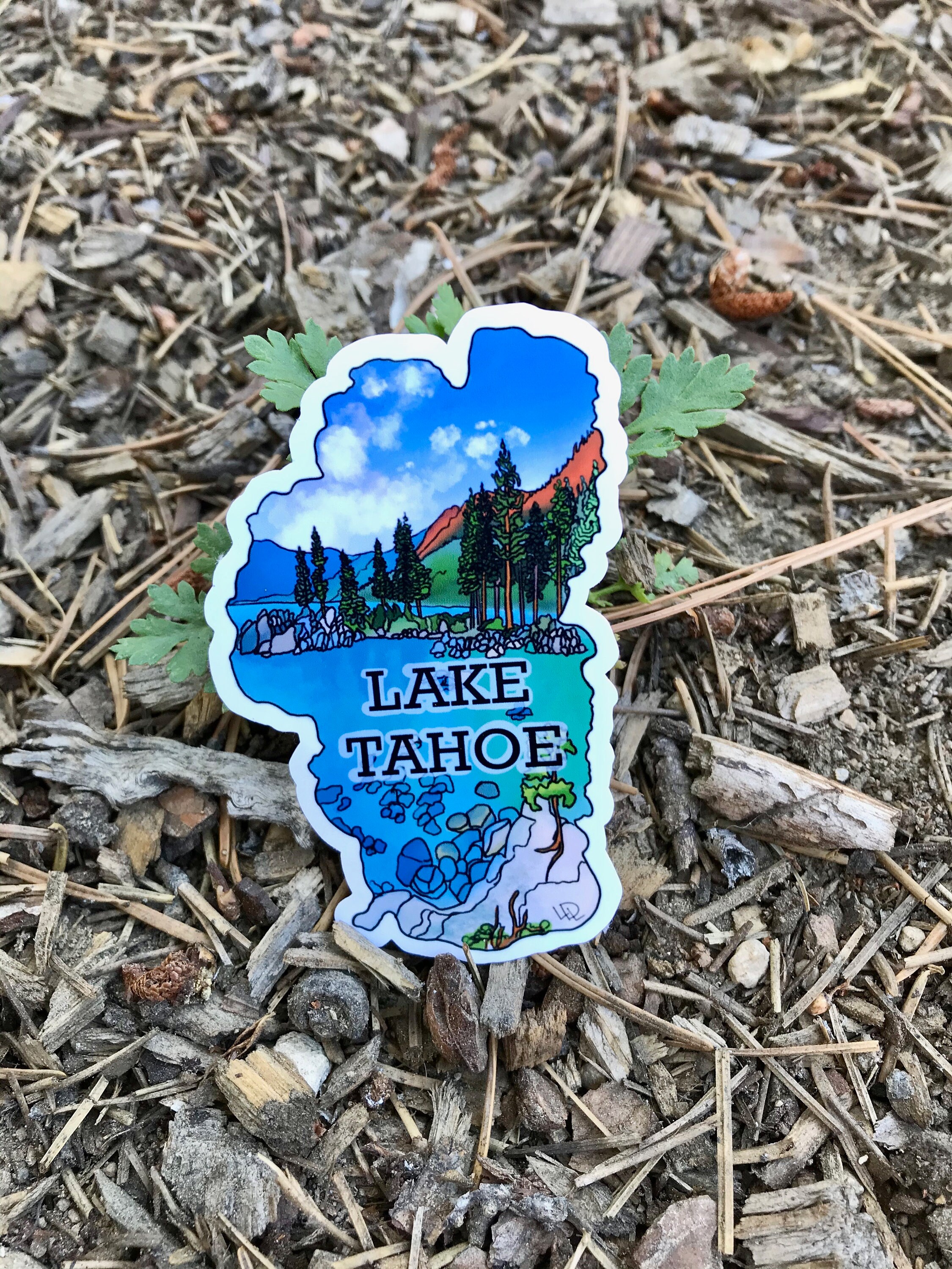 Sand Harbor Sticker Lake Tahoe Sticker Glossy Vinyl Die Cut - Etsy