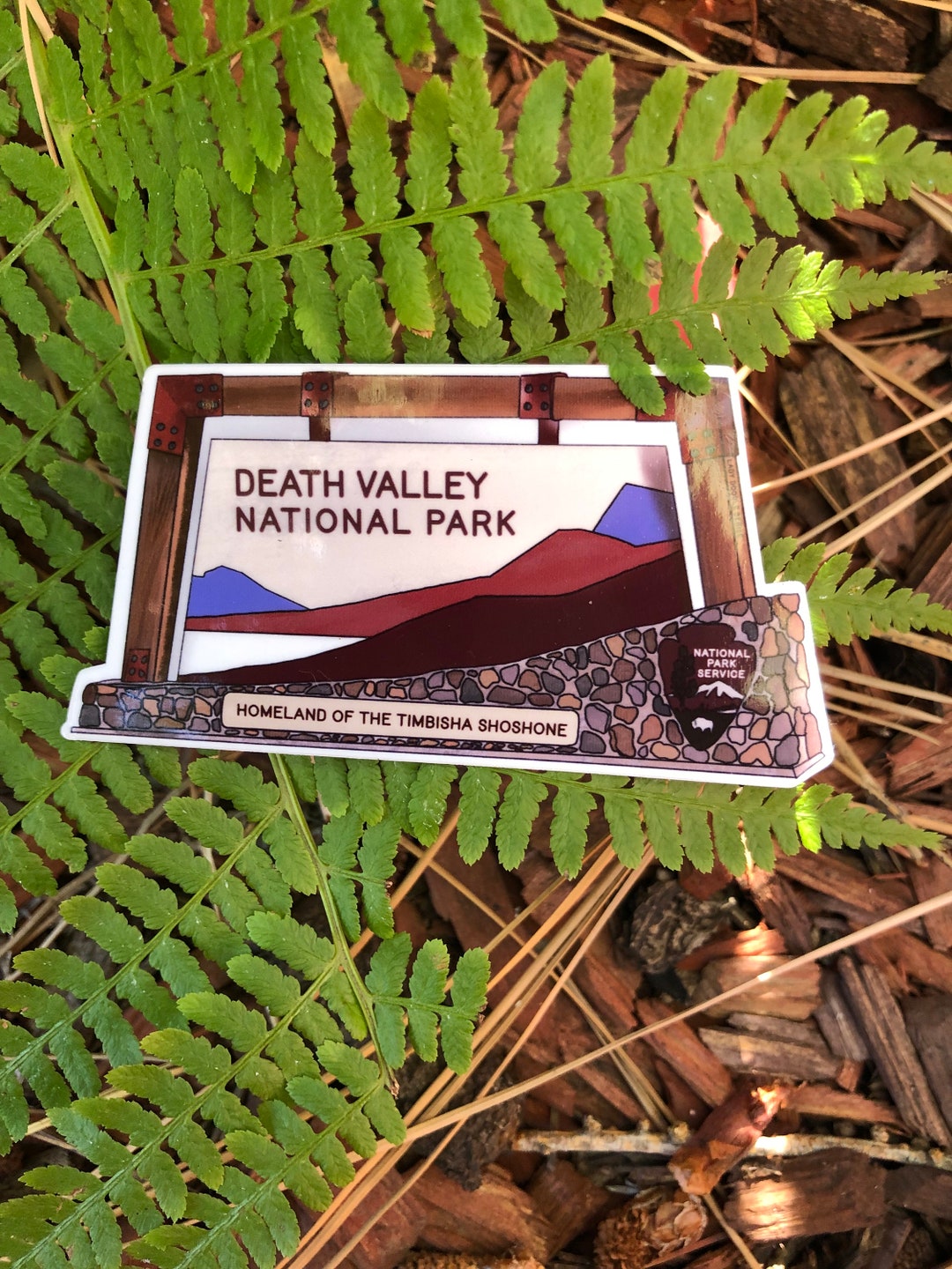 Death Valley Sticker California Sticker Mojave Desert - Etsy