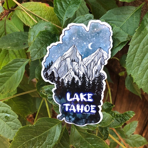 Lake Tahoe Sticker - Etsy