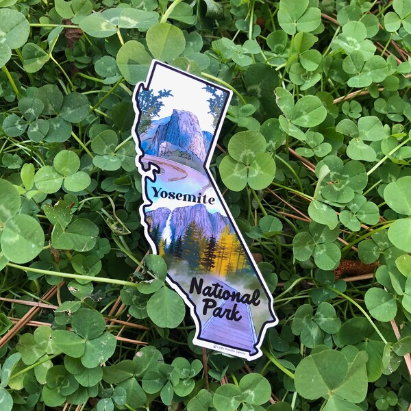 California National Park Stickers - Etsy