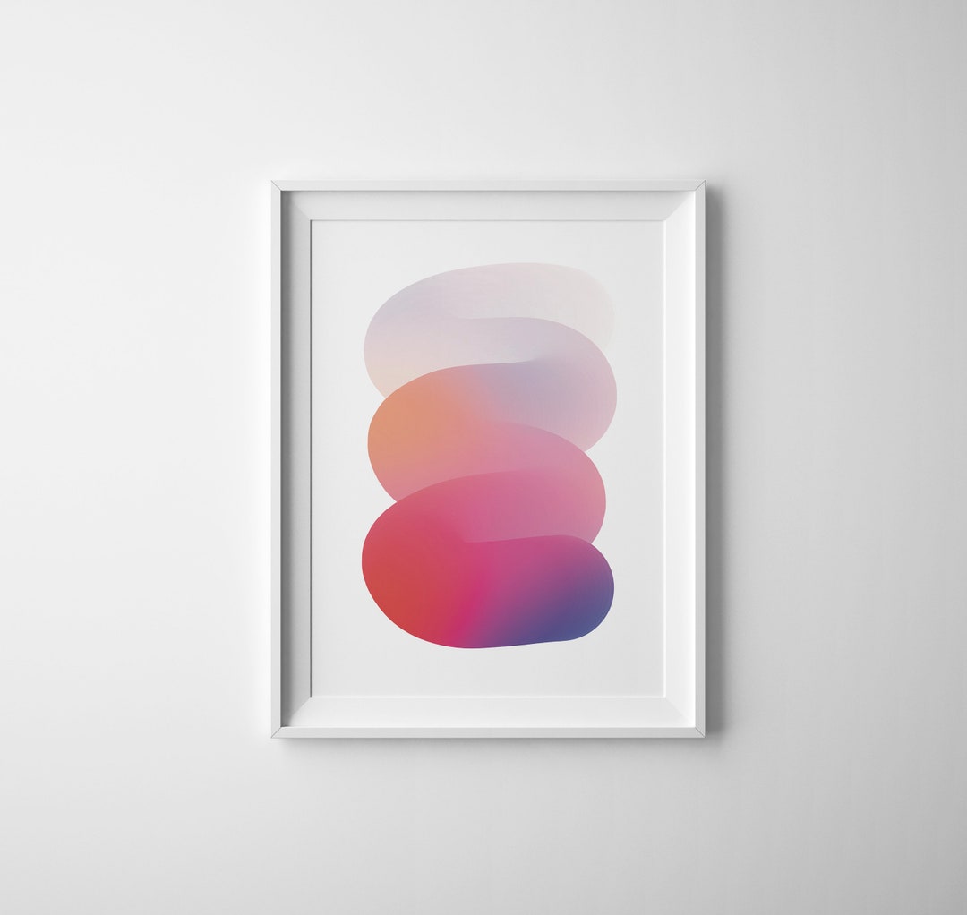Wall Art Digital Print - Home Decor Mid Century Modern Contemporary ...