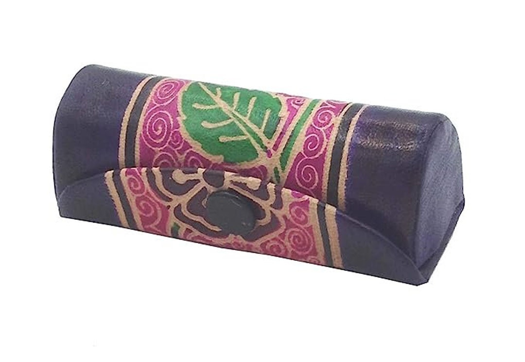 Handmade Leather Lipstick Case Holder With Mirror, Designer Jewelry Box ...