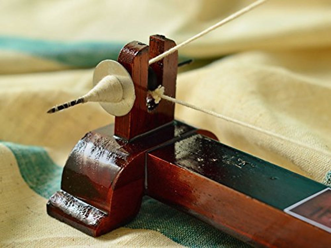 Handmade Wooden Charkha/spin Wheel Showpiece, Antique Charka for Home ...