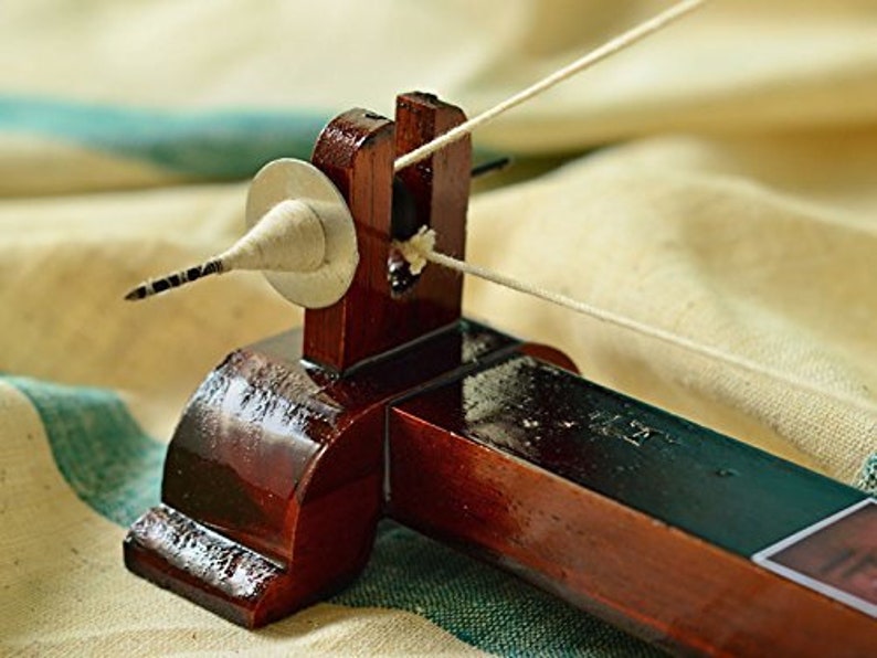 Handmade Wooden Charkha/spin Wheel Showpiece, Antique Charka for Home ...