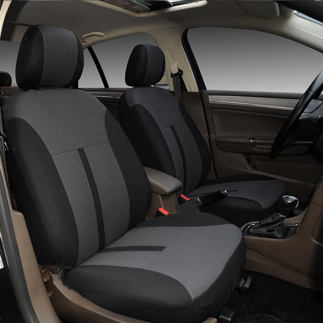 Pair of Sport Fabric Universal Seat Covers Compatible With Volvo ...