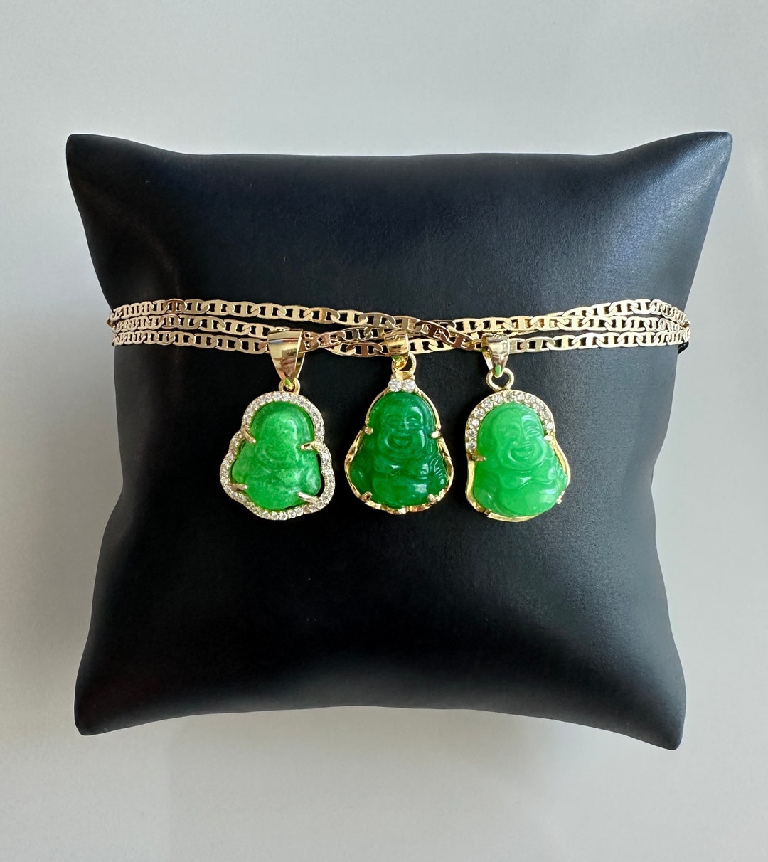 Buddha Pendant, Jade Buddha Pendant Gold, Buddha Chain, Buddha Necklace ...