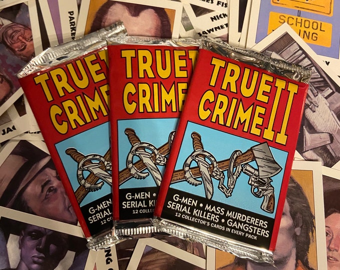 1992 True Crime Series 2 110 Card Set - Etsy