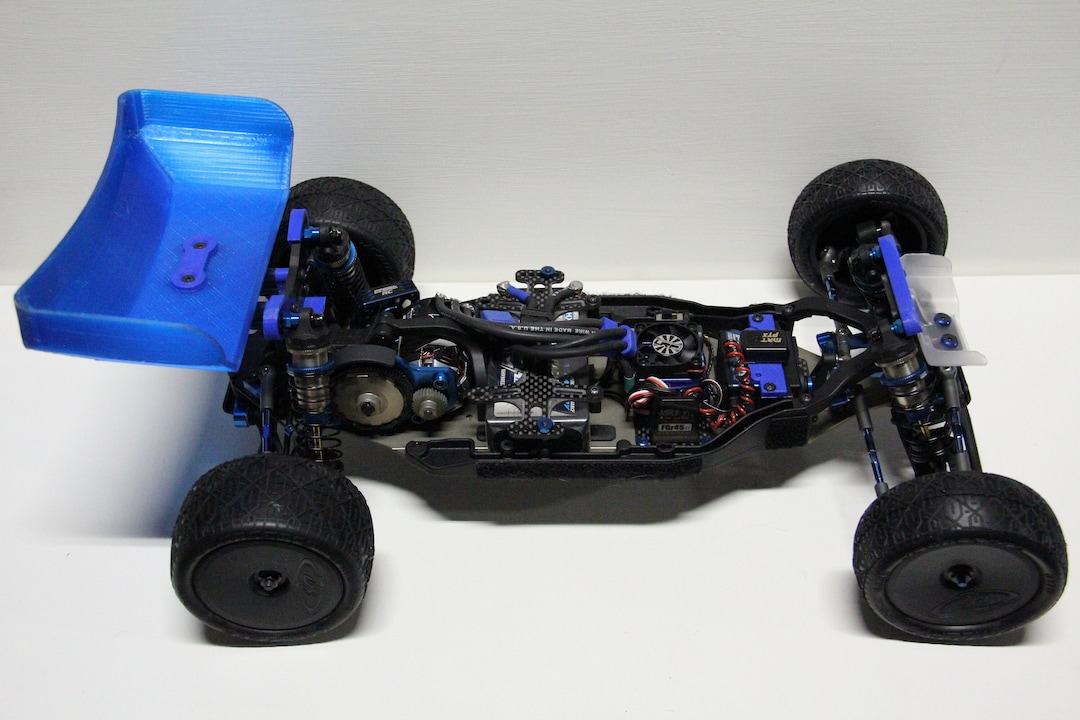 1/10 Electric RC Car Buggy 7 Inch Wing Nitro TPU 3dprinted Rubber - Etsy